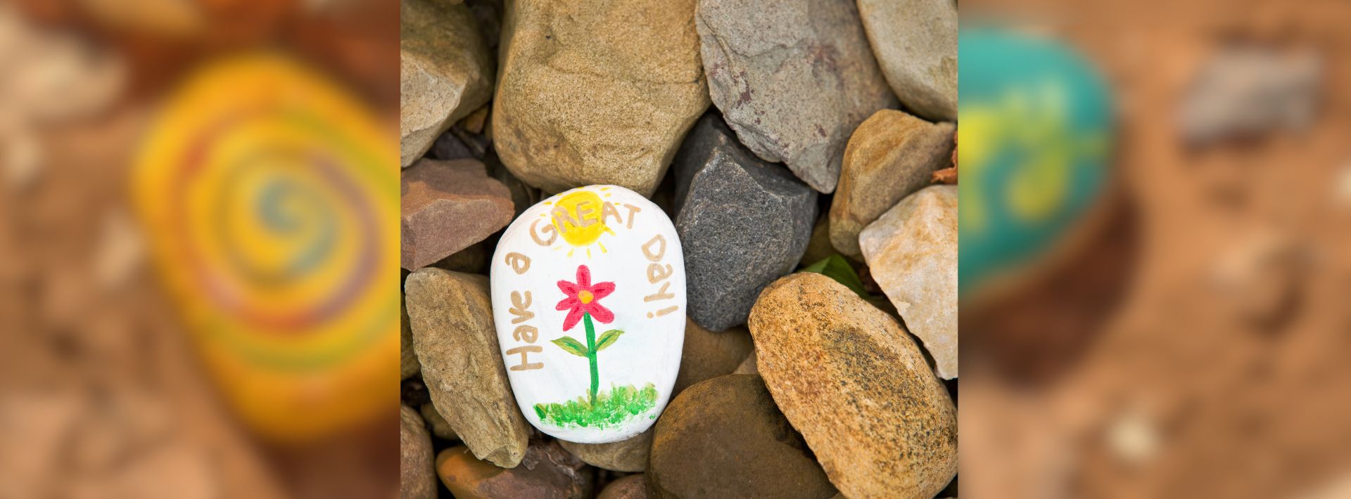 Painted Rocks Creator Space on April 3rd - Courtright Memorial Library