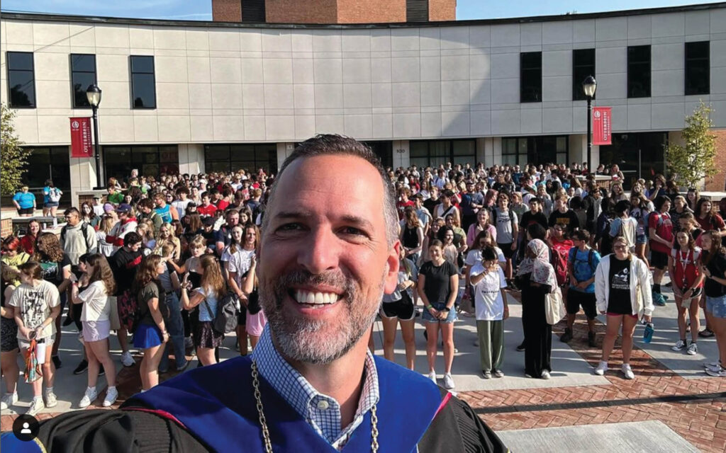 Letter from President Comerford, Fall 2023 - Otterbein University Towers